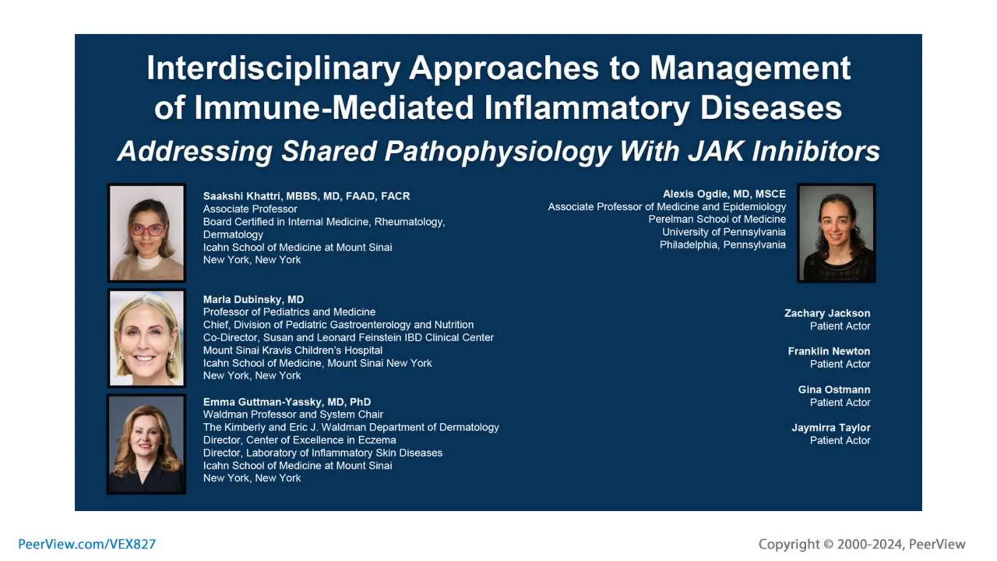 Interdisciplinary Approaches to Management of Immune-Mediated Inflammatory Diseases: Addressing ...