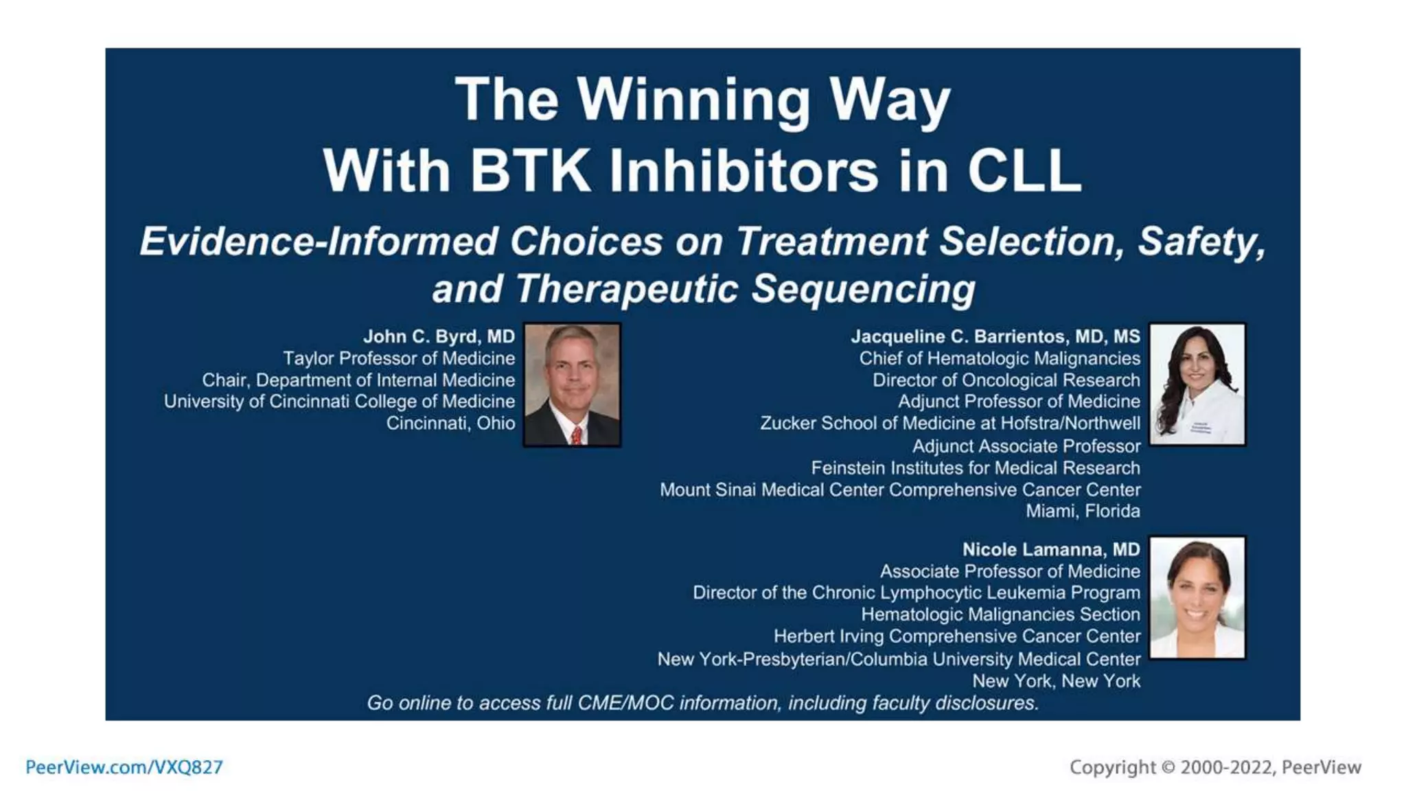 The Winning Way With BTK Inhibitors in CLL: Evidence-Informed Choices ...