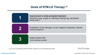Improving the Patient Experience in Nontuberculous Mycobacterial Lung Disease: The Intersection ...