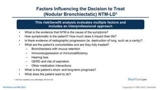 Improving the Patient Experience in Nontuberculous Mycobacterial Lung Disease: The Intersection ...