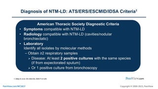 Improving the Patient Experience in Nontuberculous Mycobacterial Lung Disease: The Intersection ...