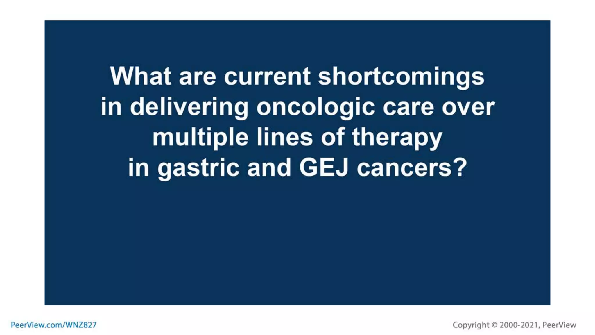 Redrawing the Algorithm in Gastric and GEJ Cancers: Treatment Planning ...