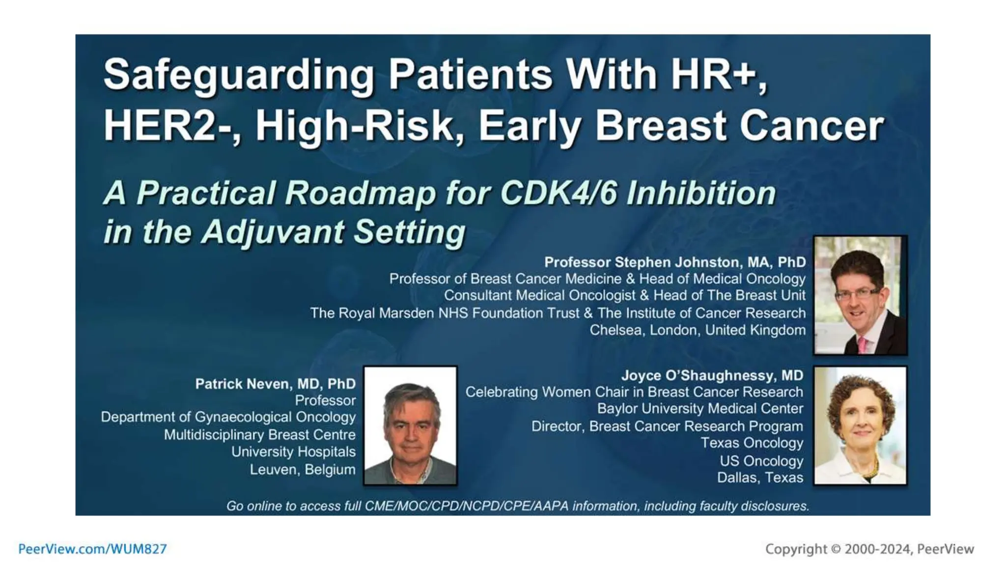 Safeguarding Patients With HR+, HER2-, High-Risk, Early Breast Cancer: A Practical Roadmap for ...