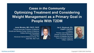 Cases in the Community: Optimizing Treatment and Considering Weight ...