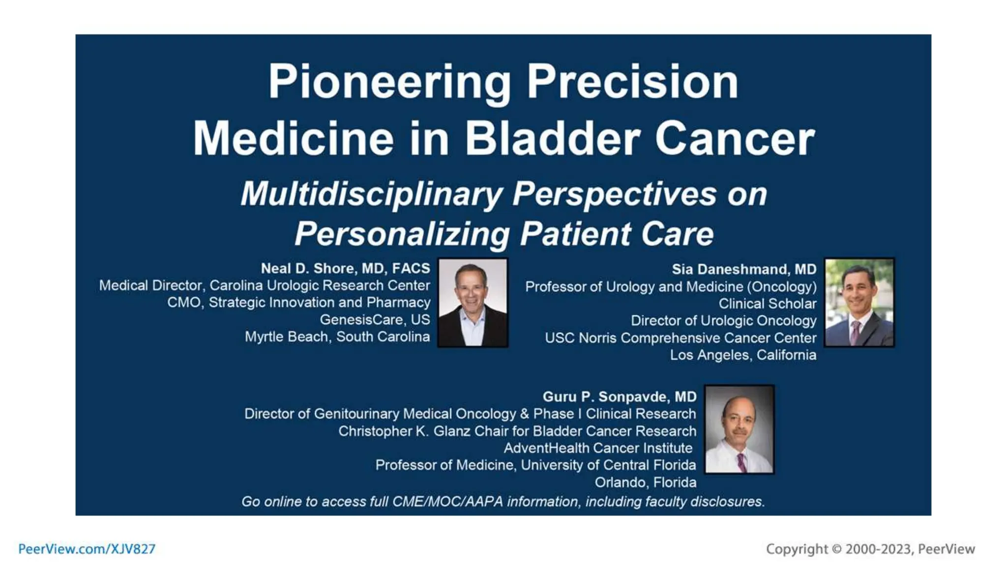 Pioneering Precision Medicine in Bladder Cancer: Multidisciplinary Perspectives on Personalizing ...