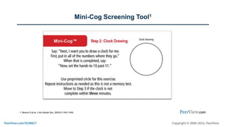 Facilitating Cognitive Assessment in Primary Care for the Timely ...