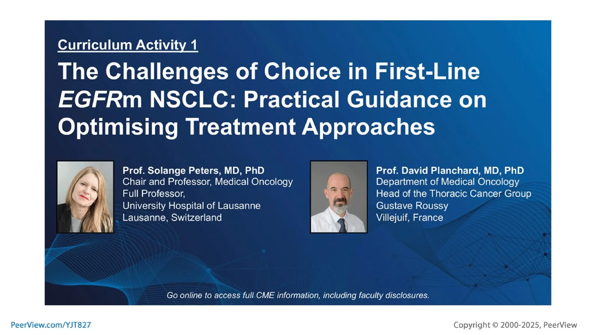 The Challenges of Choice in First-Line EGFRm NSCLC: Practical Guidance ...