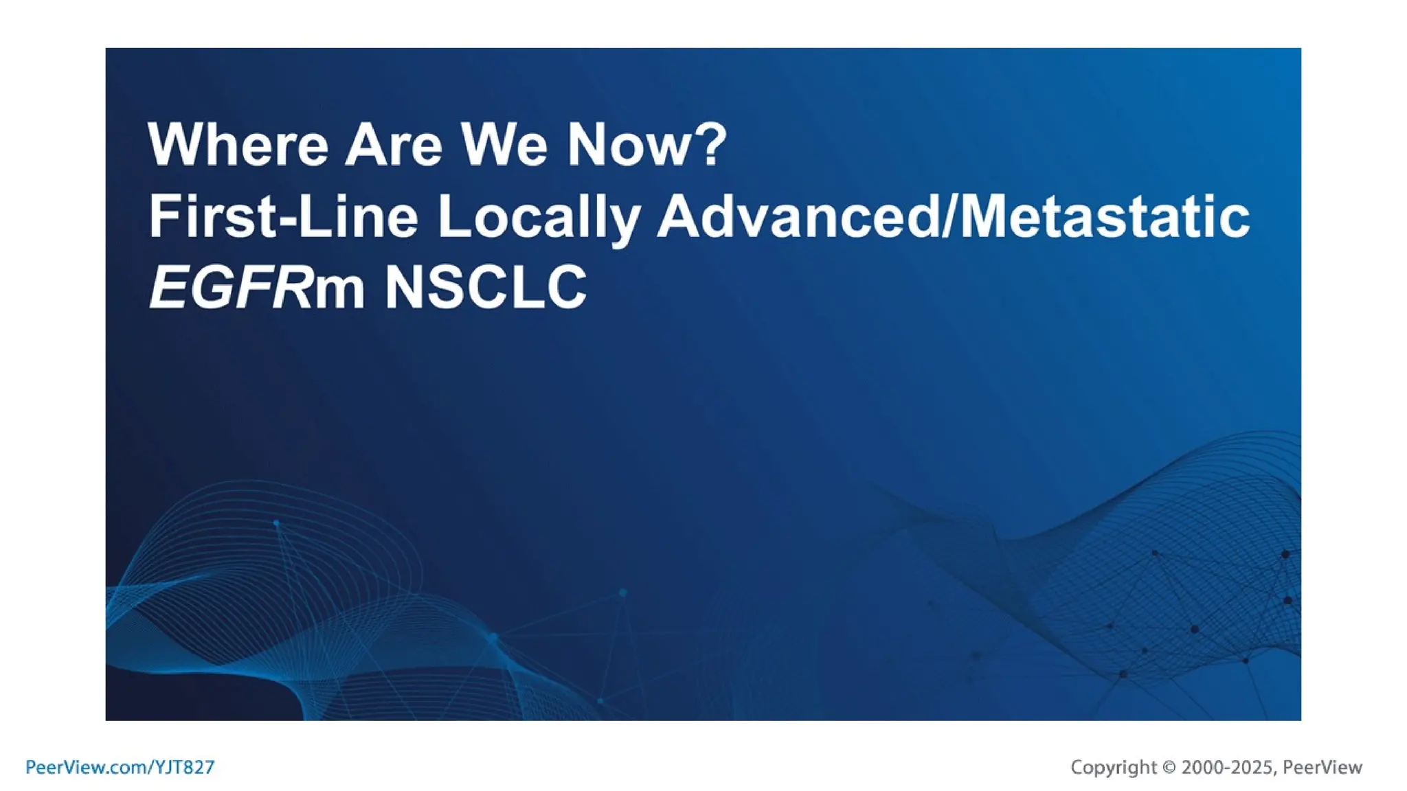 The Challenges of Choice in First-Line EGFRm NSCLC: Practical Guidance ...