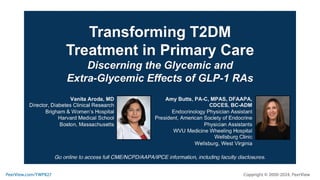 Transforming T2DM Treatment in Primary Care: Discerning the Glycemic ...