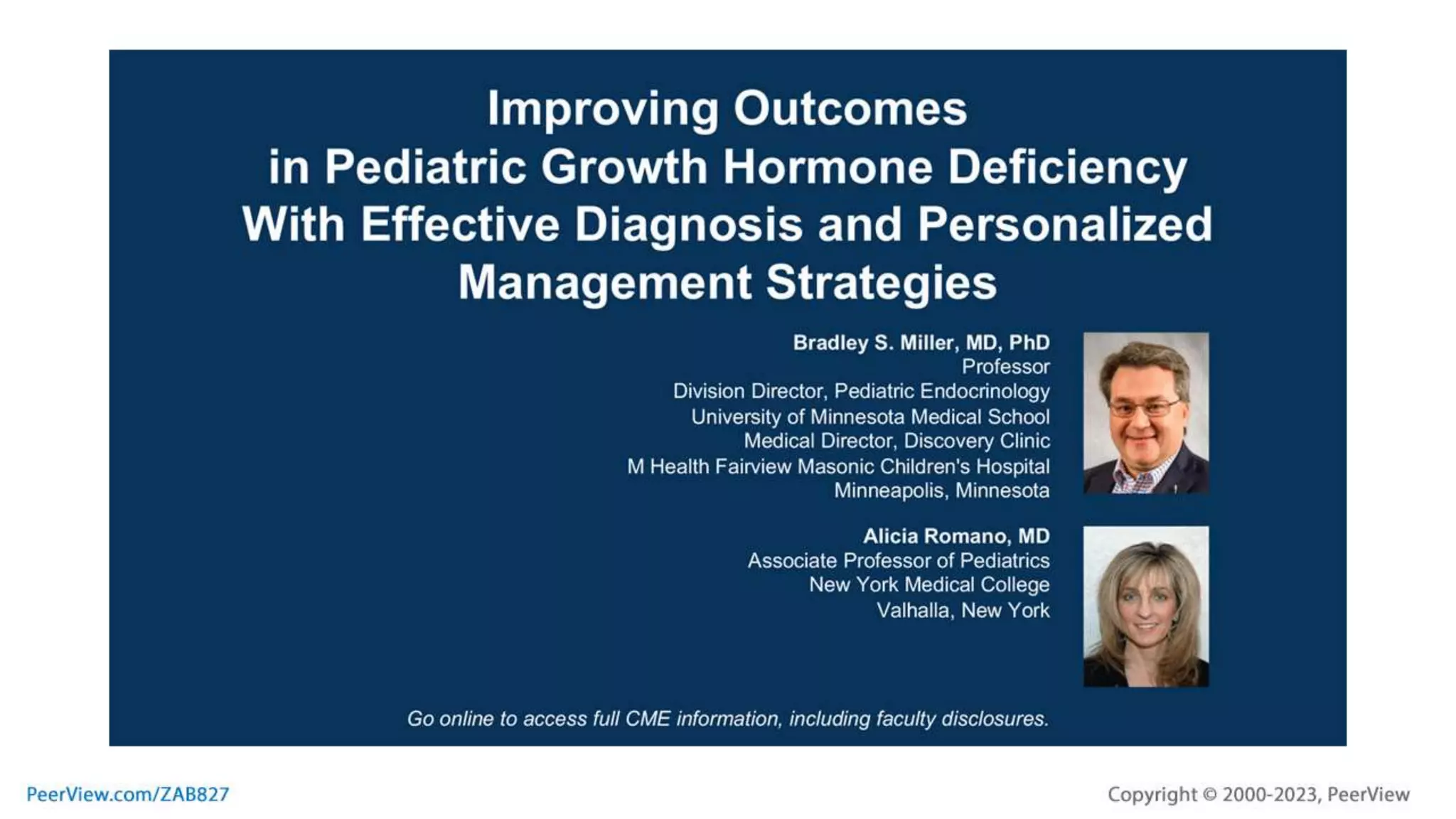 Improving Outcomes in Pediatric Growth Hormone Deficiency With ...