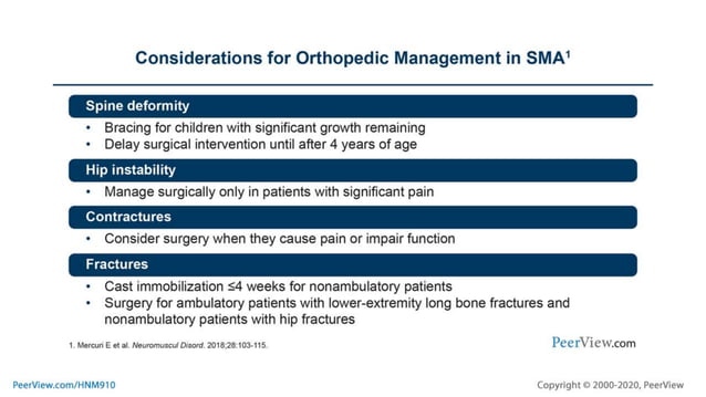Ensuring Optimal Management Throughout the Clinical Spectrum of Spinal ...
