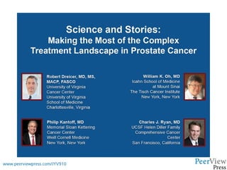 Science and Stories: Making the Most of the Complex Treatment Landscape ...