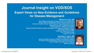 Journal Insight on VOD/SOS: Expert Views on New Evidence and Guidelines ...