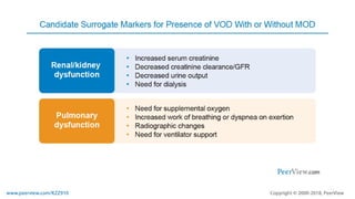 Journal Insight on VOD/SOS: Expert Views on New Evidence and Guidelines ...