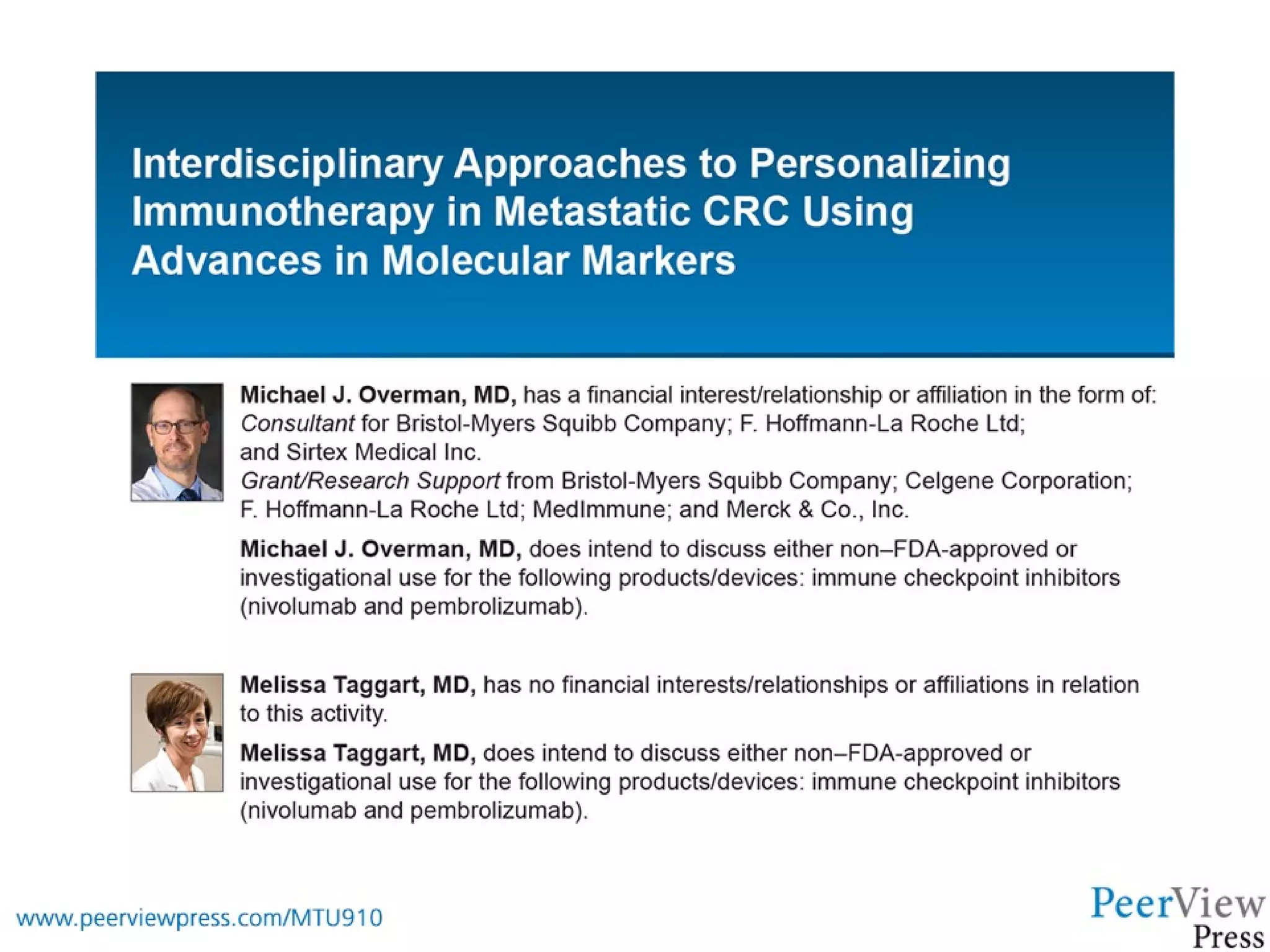 Interdisciplinary Approaches to Personalizing Immunotherapy in ...