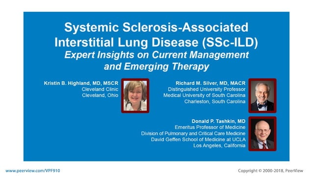 Systemic Sclerosis-Associated Interstitial Lung Disease (SSc-ILD): Expert Insights on Current ...