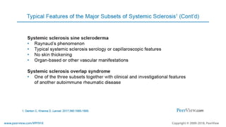 Systemic Sclerosis-Associated Interstitial Lung Disease (SSc-ILD): Expert Insights on Current ...