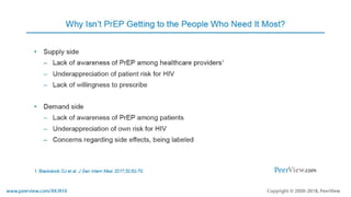 Breaking Down the Barriers to PrEP: The Patient Journey From ...