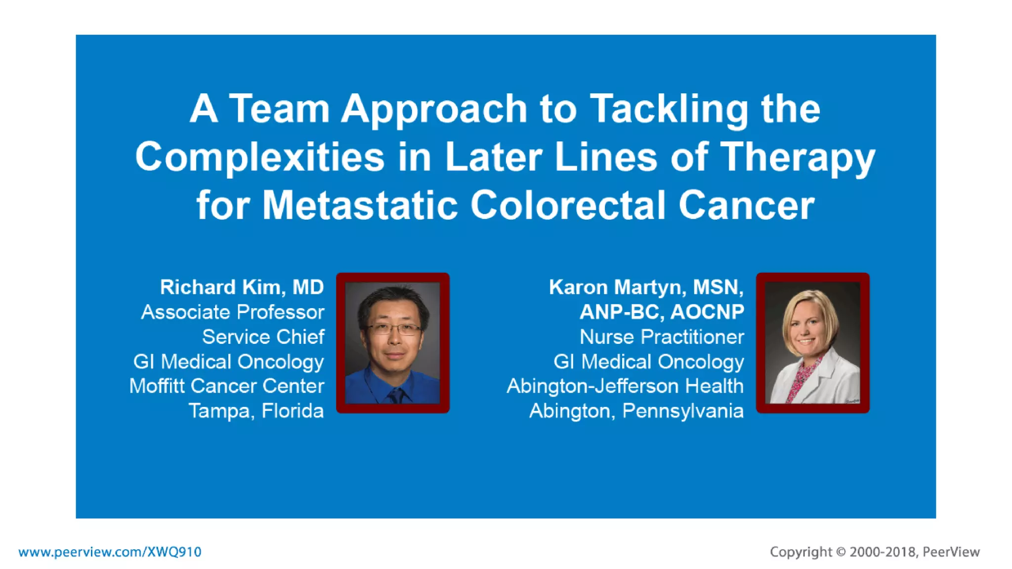 A Team Approach to Tackling the Complexities in Later Lines of Therapy ...