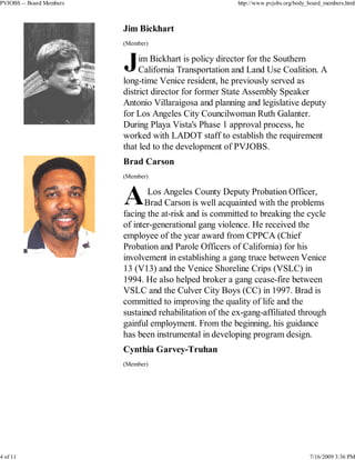 Pvjobs Board Members | PDF