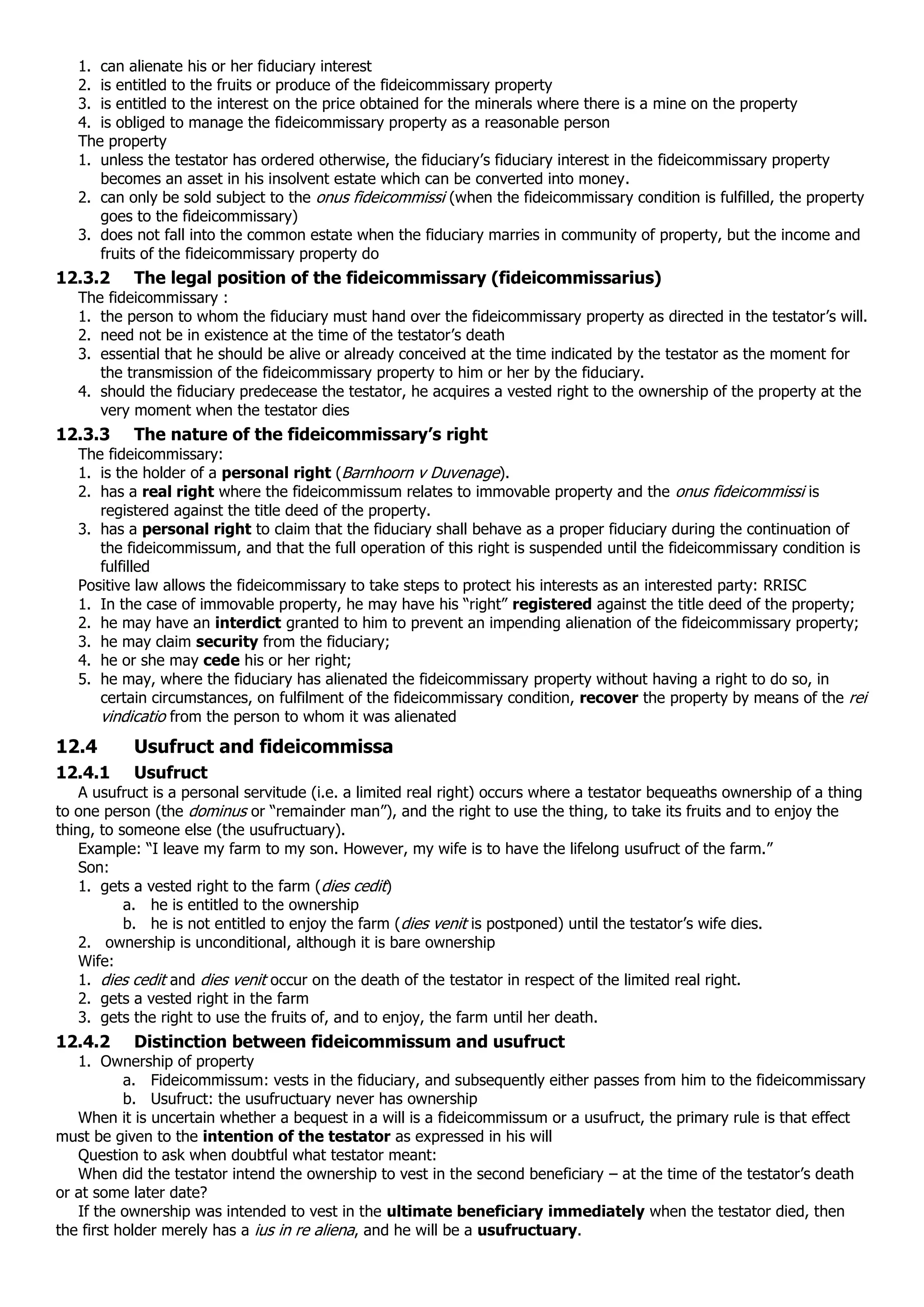 Law of succession-Notes for students studying law | DOC