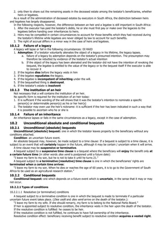 Law of succession-Notes for students studying law | DOC