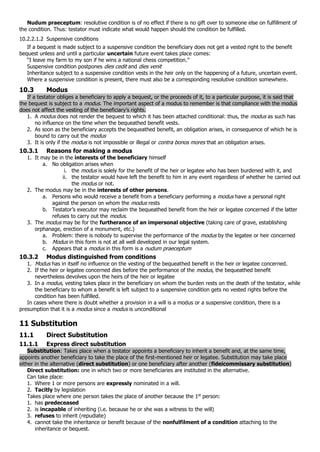 Law of succession-Notes for students studying law | DOC