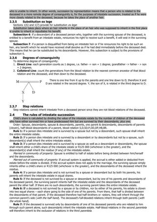 Law of succession-Notes for students studying law | DOC