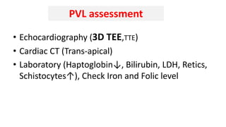 Percutanous PVL closure | PPT