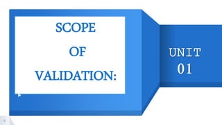 #PHARMACEUTICAL VALIDATION | PPT