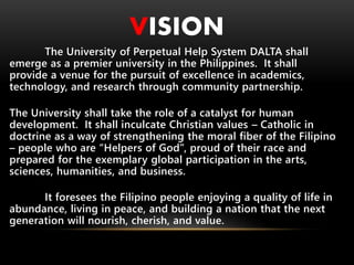 Philosophy, mission and vision | PPTX