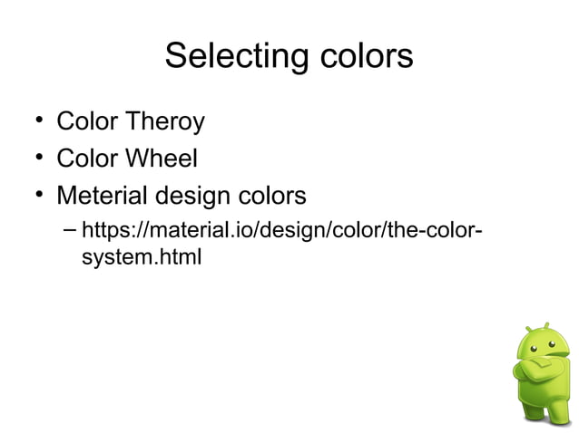 Android - Values folder | PPT