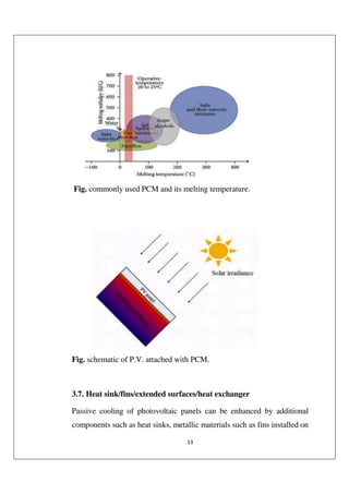 Advance Cooling techniques of PV module. (Seminar report) | PDF