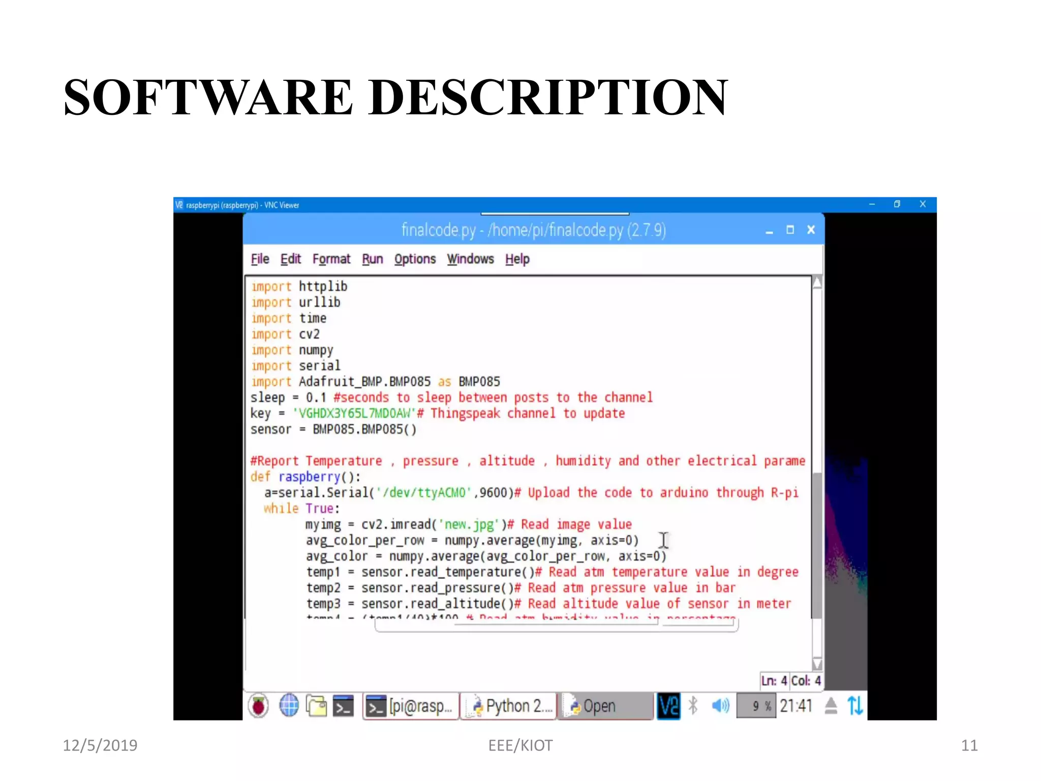 RASPBERRY PI PROCESSOR for solar PV Panel monitoring | PDF