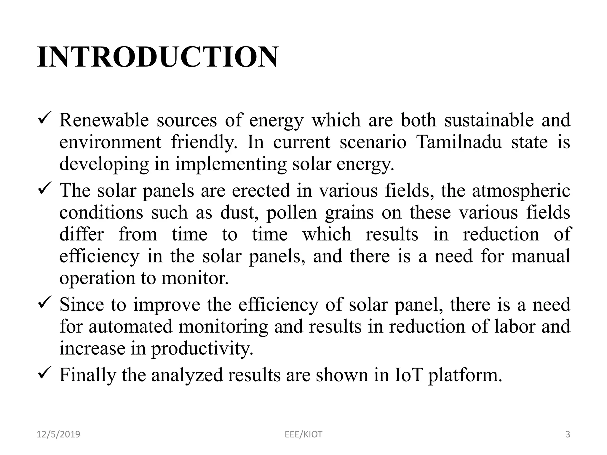 RASPBERRY PI PROCESSOR for solar PV Panel monitoring | PDF