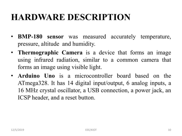 RASPBERRY PI PROCESSOR for solar PV Panel monitoring | PPT