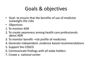 Pharmacovigilance & Adverse drug reaction | PPTX