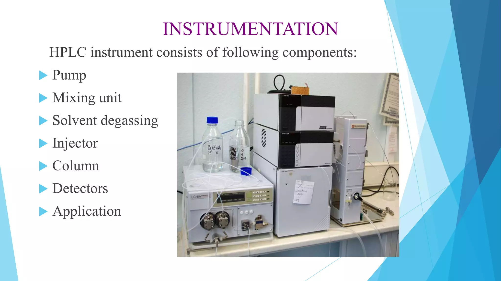 instrumentation of HPLC | PPTX