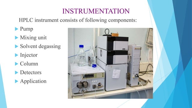 instrumentation of HPLC | PPTX | Chemistry | Science
