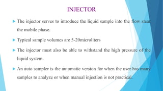 instrumentation of HPLC | PPTX