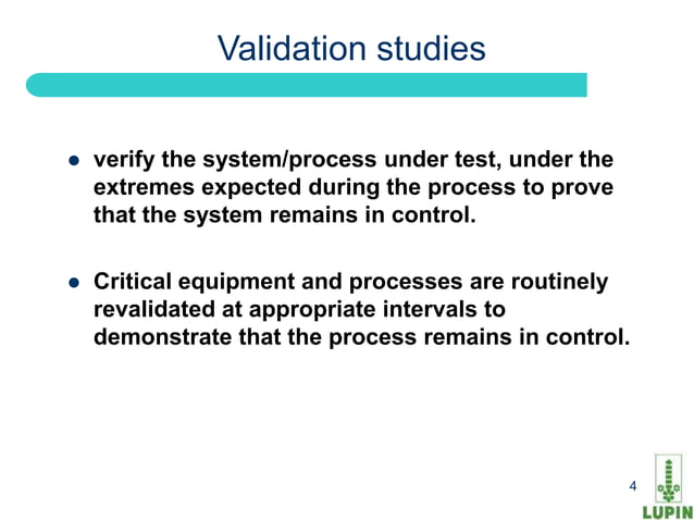 Process Validation of API | PPTX | Manufacturing Industry | Industries