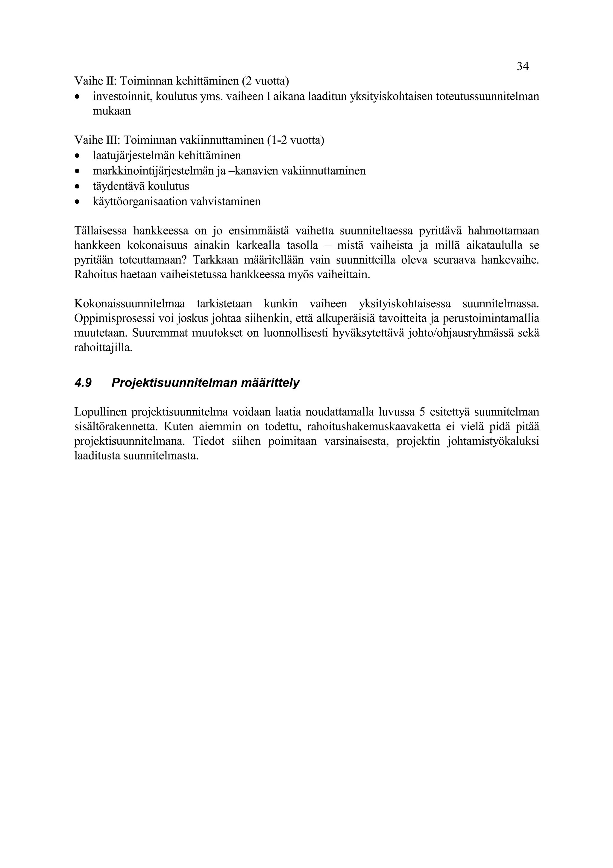 Ideasta Projektiksi Projektivetäjän Käsikirja Pdf