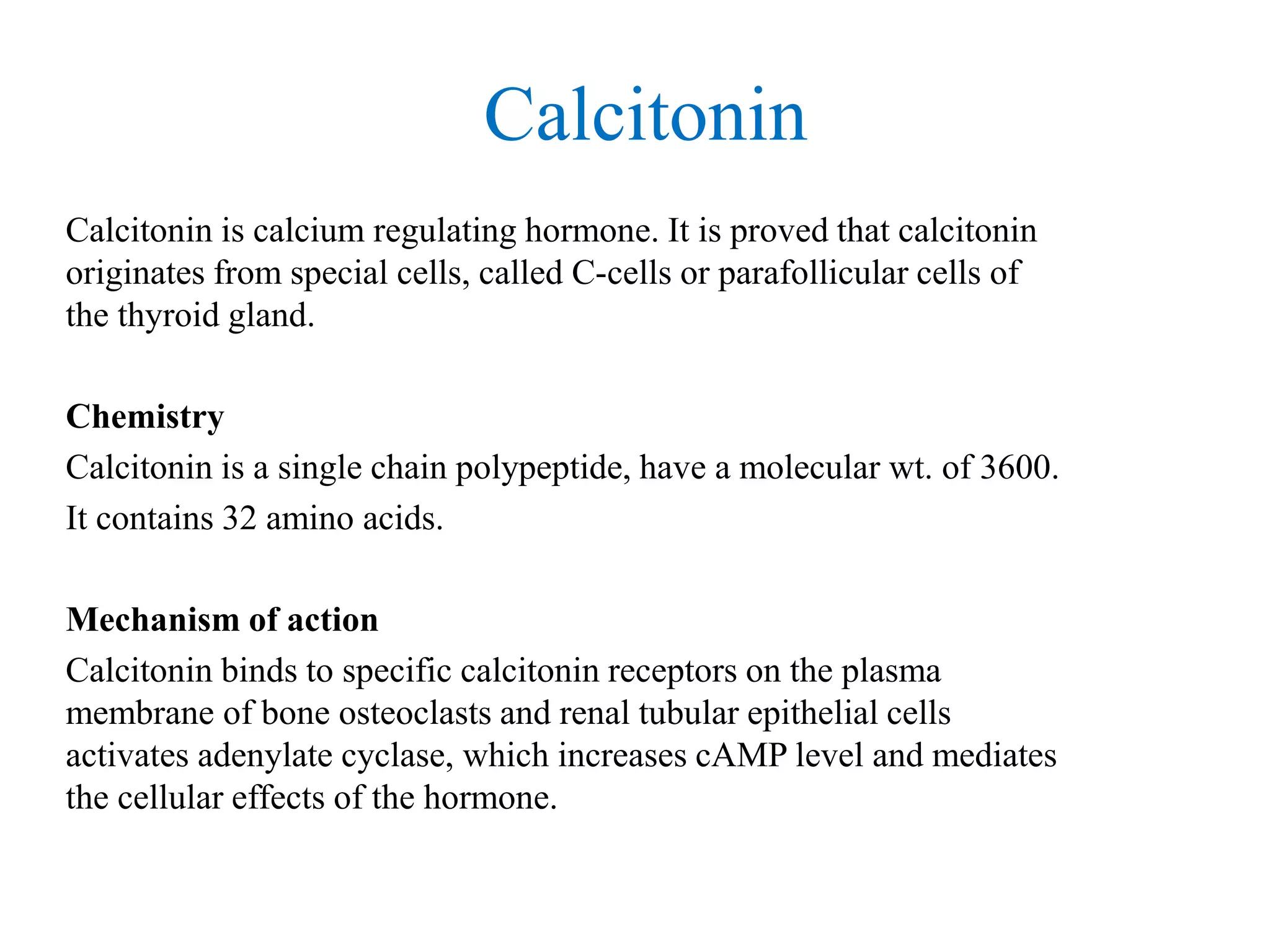 Calcium | PPTX