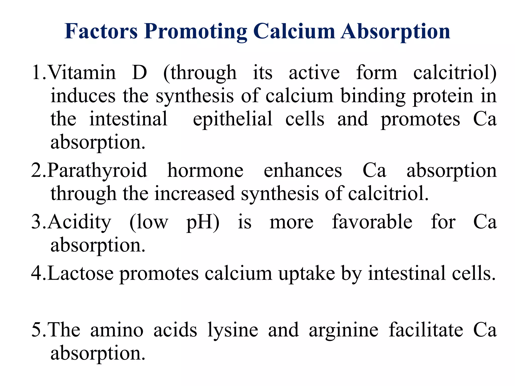 Calcium | PPTX