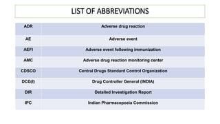 PvPI ADR reporting communication under pvpi | PDF