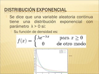 Exponencial Poisson | PPT