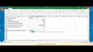 Fungsi Keuangan Excel (3)Tutorial PV PMT FV.pptx
