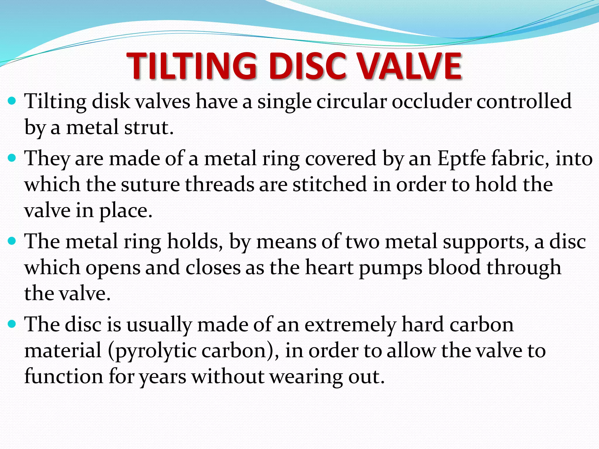 PROSTHETIC VALVES | PPTX