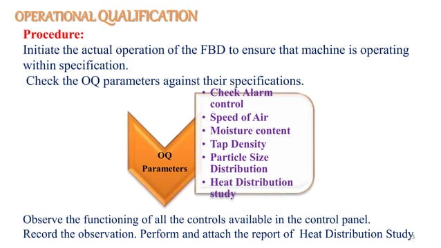 Qualification of Manufacturing Equipments. | PPTX