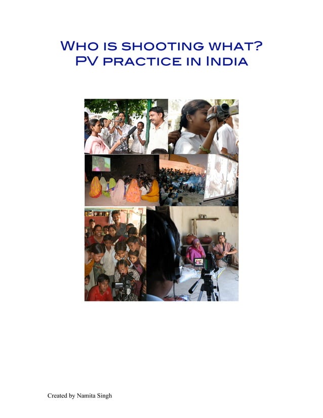 Participatory Video practice in india | PDF